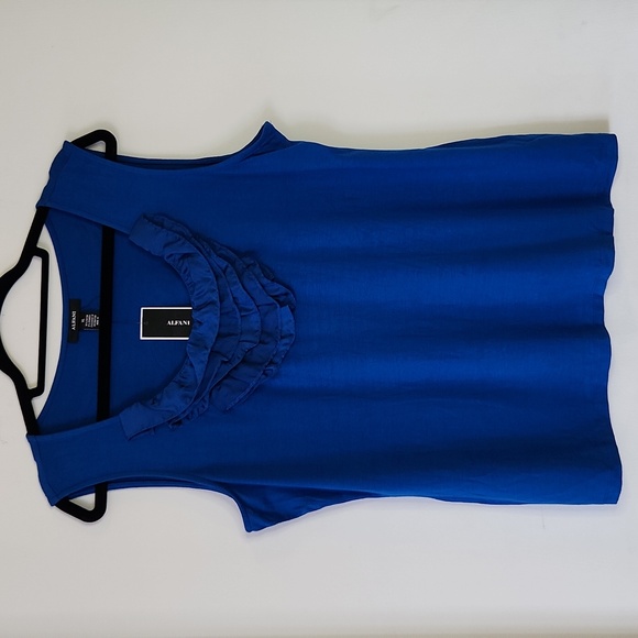 Alfani | Tops | Nwt Alfani Xl Blue Tank Top | Poshmark